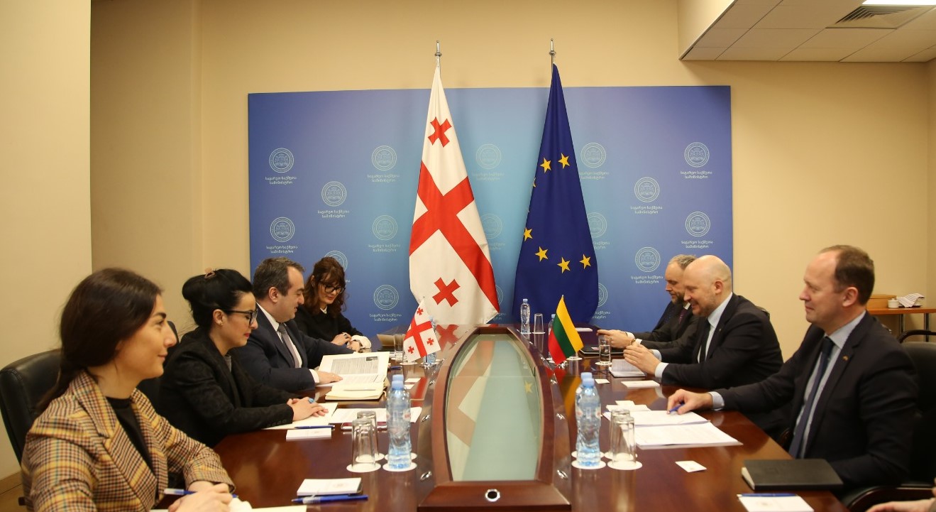 Visit of the Deputy Minister of Foreign Affairs of Lithuania to Georgia ...