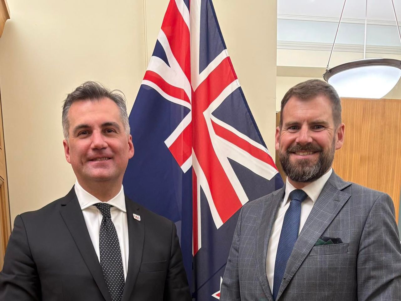 INFORMATION ON THE MEETING OF GEORGIAN AMBASSADOR WITH THE CHAIR OF THE ...