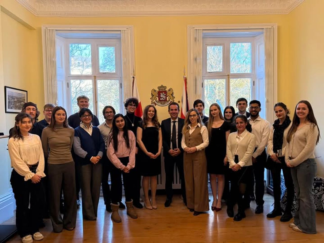 On 17 November, the Embassy of Georgia hosted students and ...