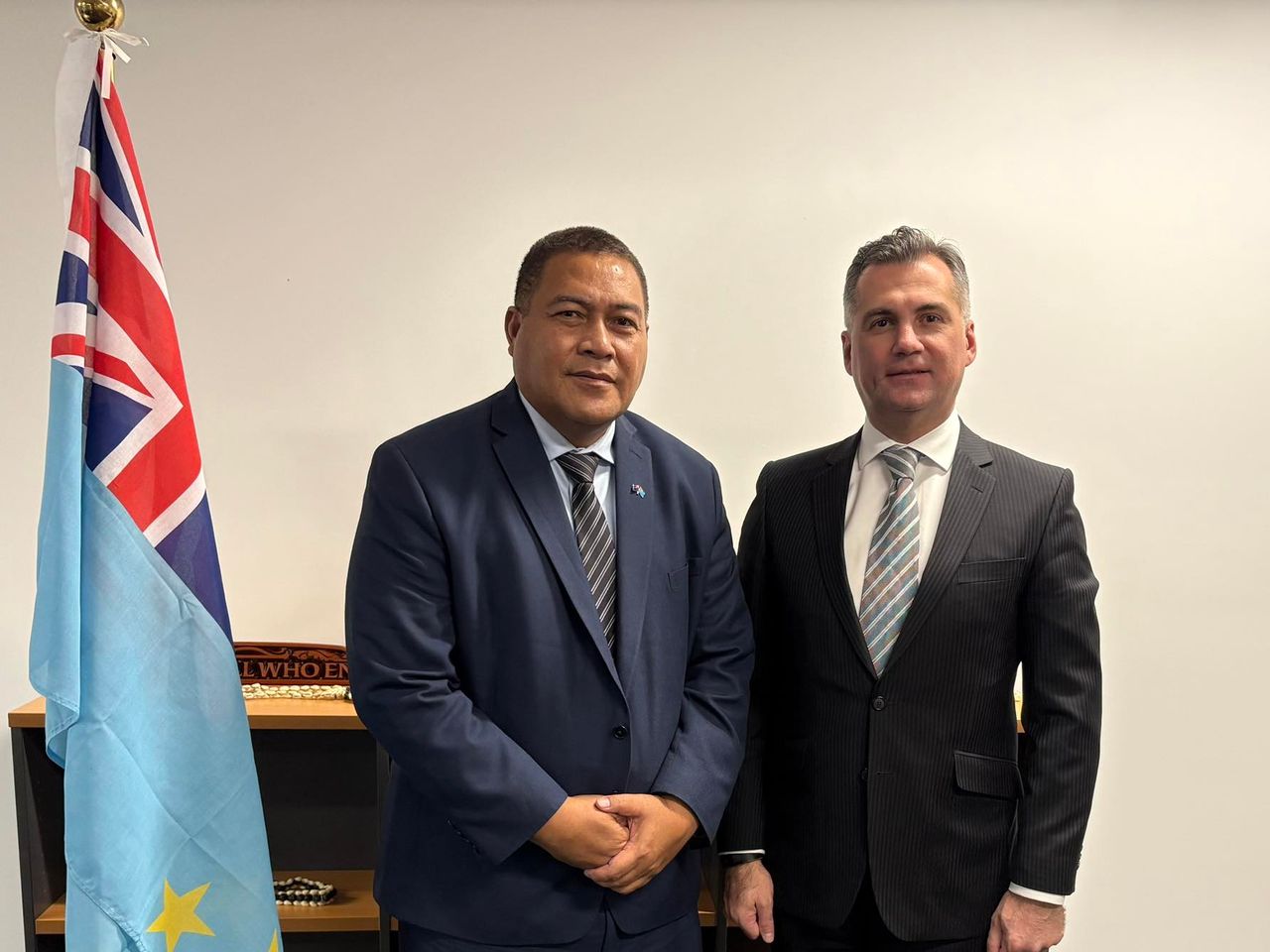 Information on the meeting of Ambassador of Georgia with Tuvalu High ...