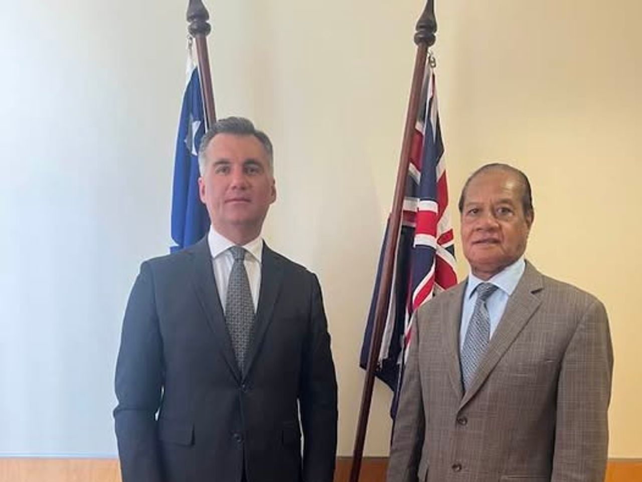 Information on the meeting with Solomon Islands High Commissioner ...