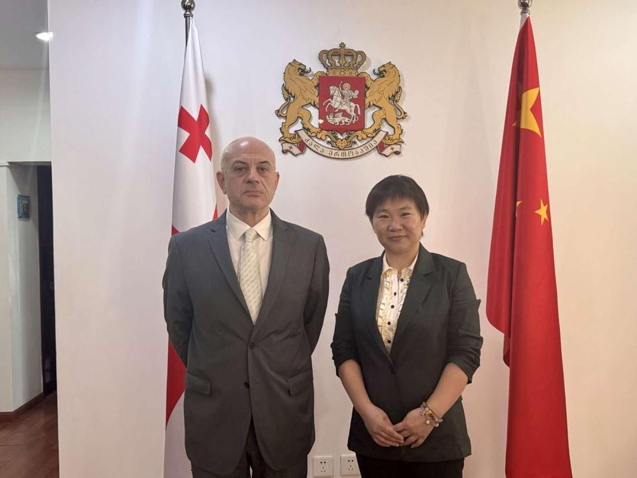 Georgian Ambassador Meets with China-Eurasia Expo Organizers | Embassy ...