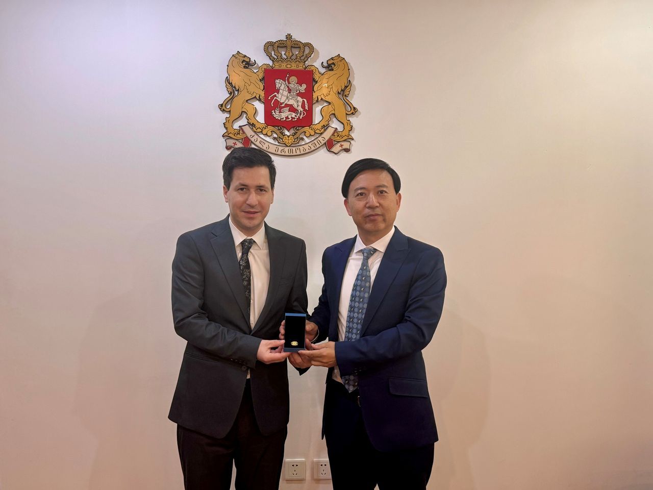 Minister Counsellor of the Georgian Embassy meets with the Deputy ...